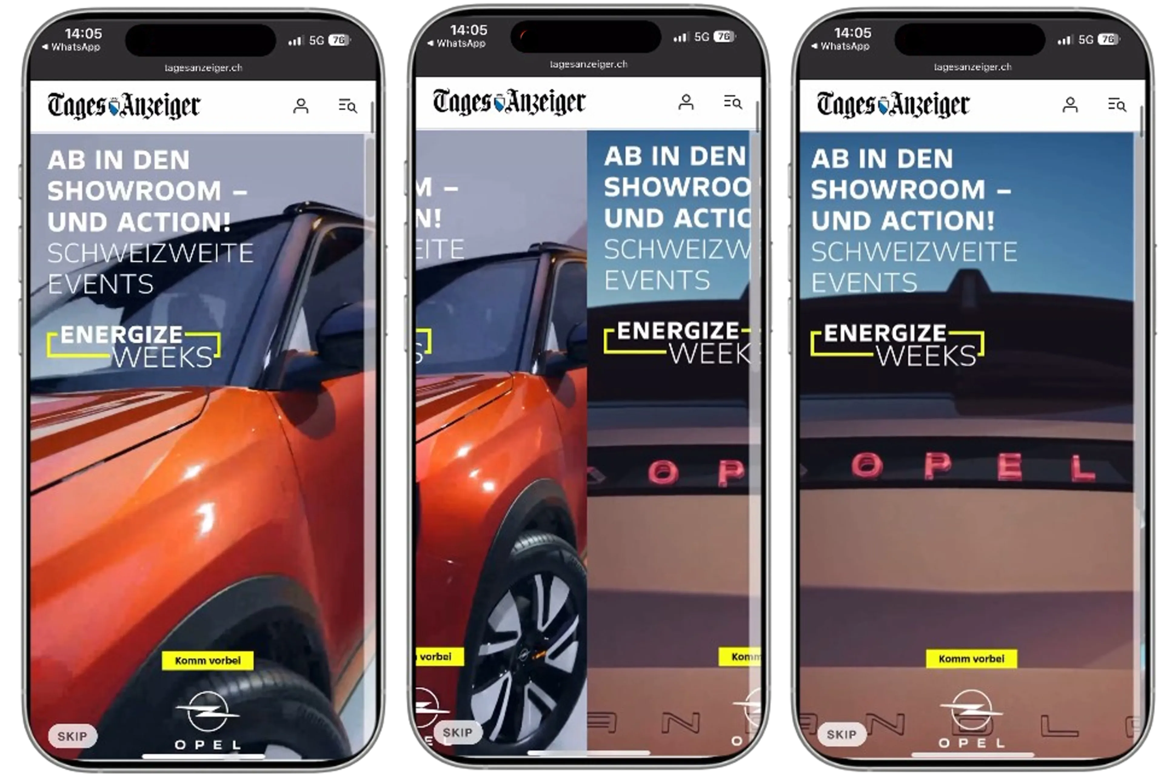 Mobile Experience Ad: Interaktive Inszenierung mit starker Wirkung